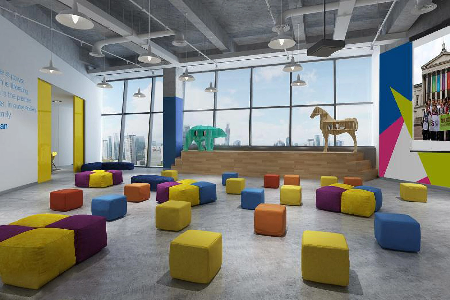 Furnish Studio / Language School Interior Design